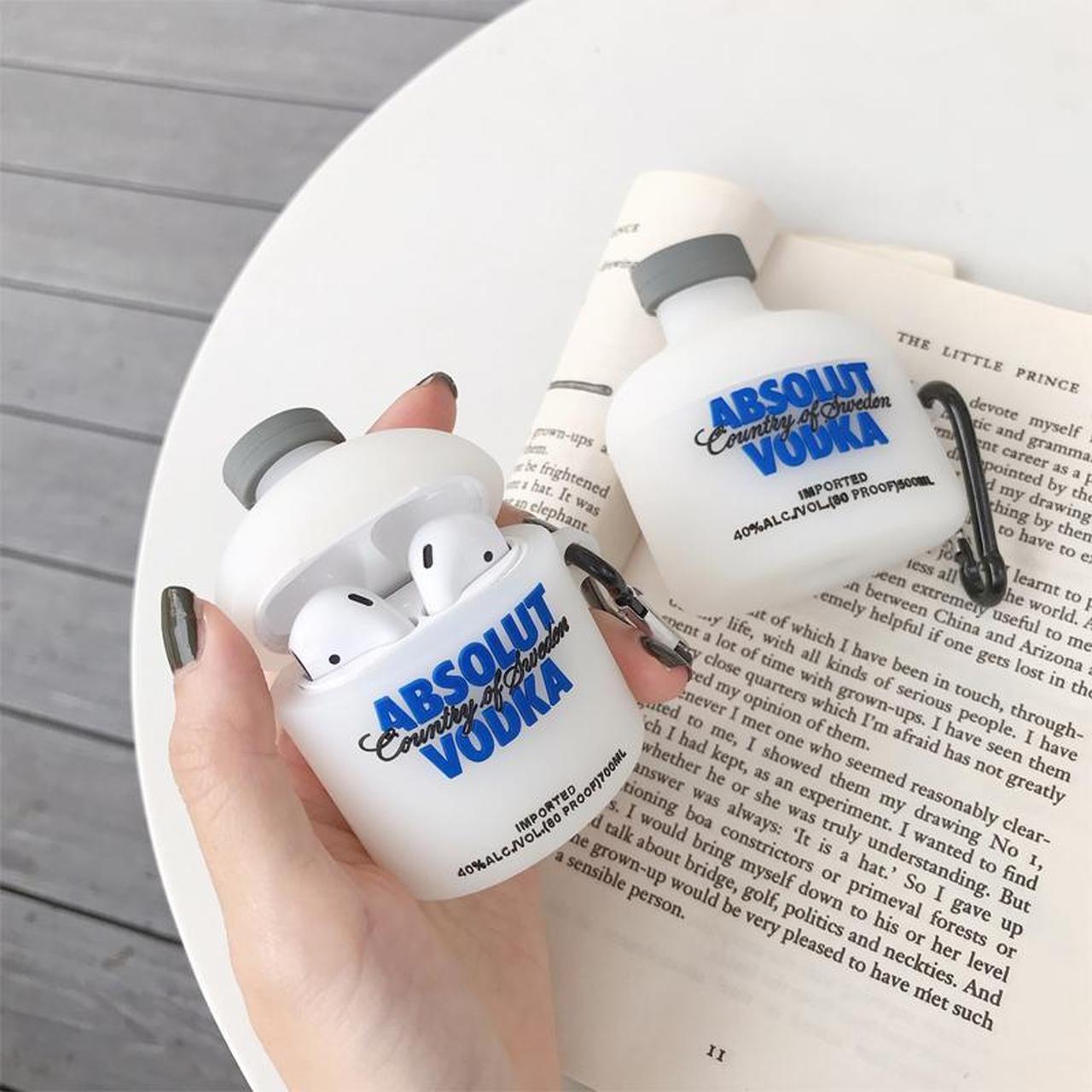 ABSOLUT VODKA AIRPOD CASE Available for AirPods 1,... - Depop