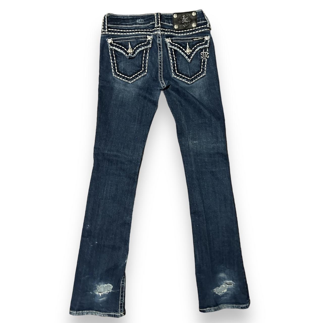 ⋆⸜ miss me jeans low rise flare miss me... - Depop