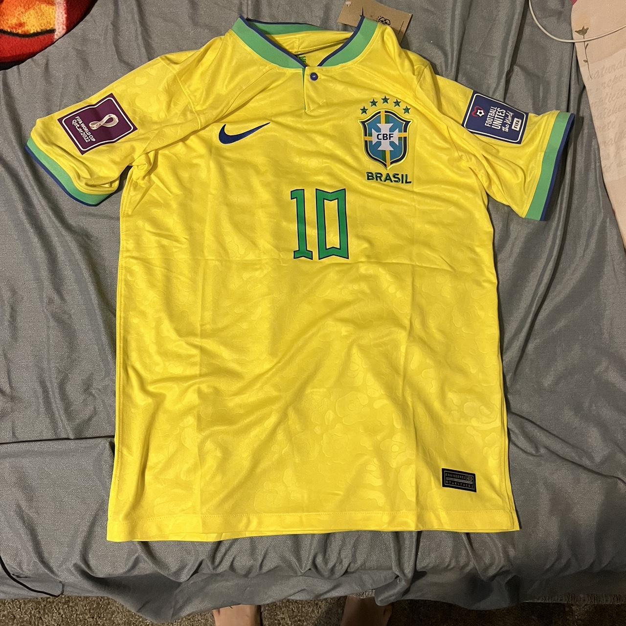 Brazil Neymar Jr Home Kit - Depop