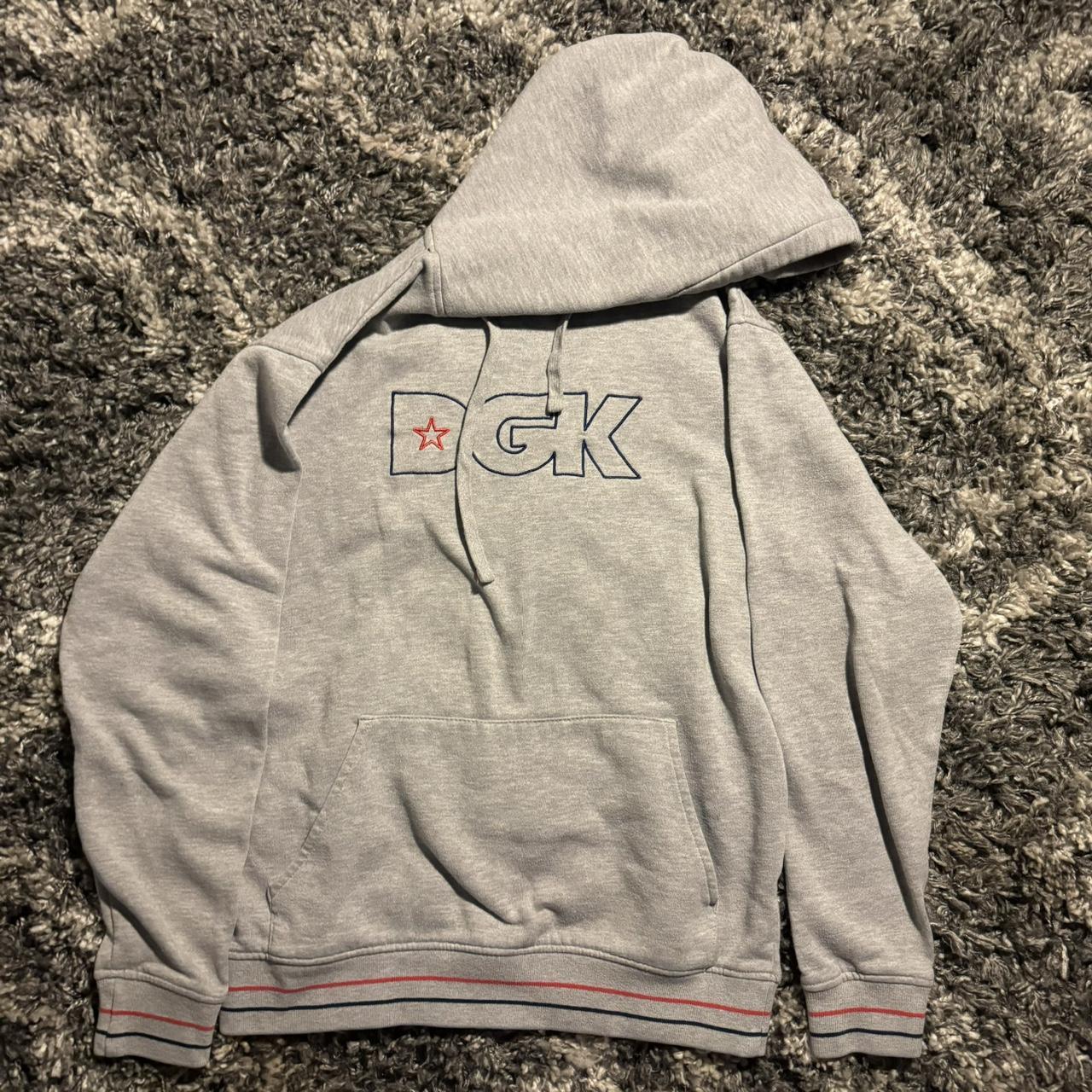 dgk gray hoodie medium dm 4 budles #dgk #zumiez... - Depop
