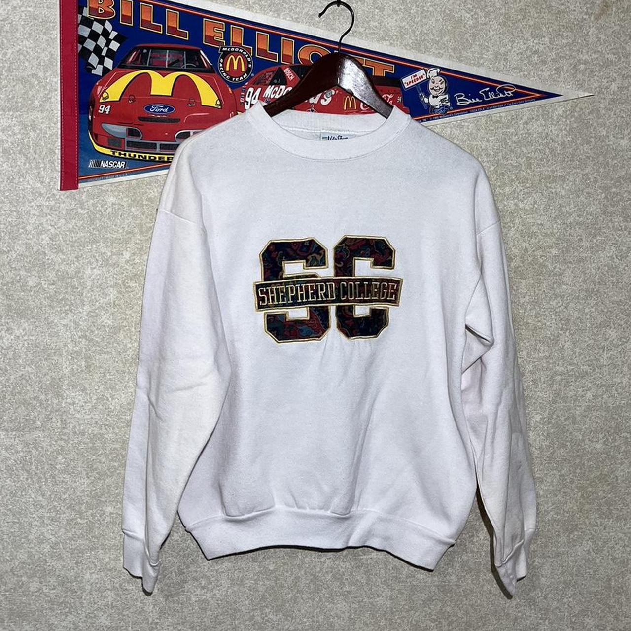 Vintage 1990s Shepherd University College Collegiate... - Depop
