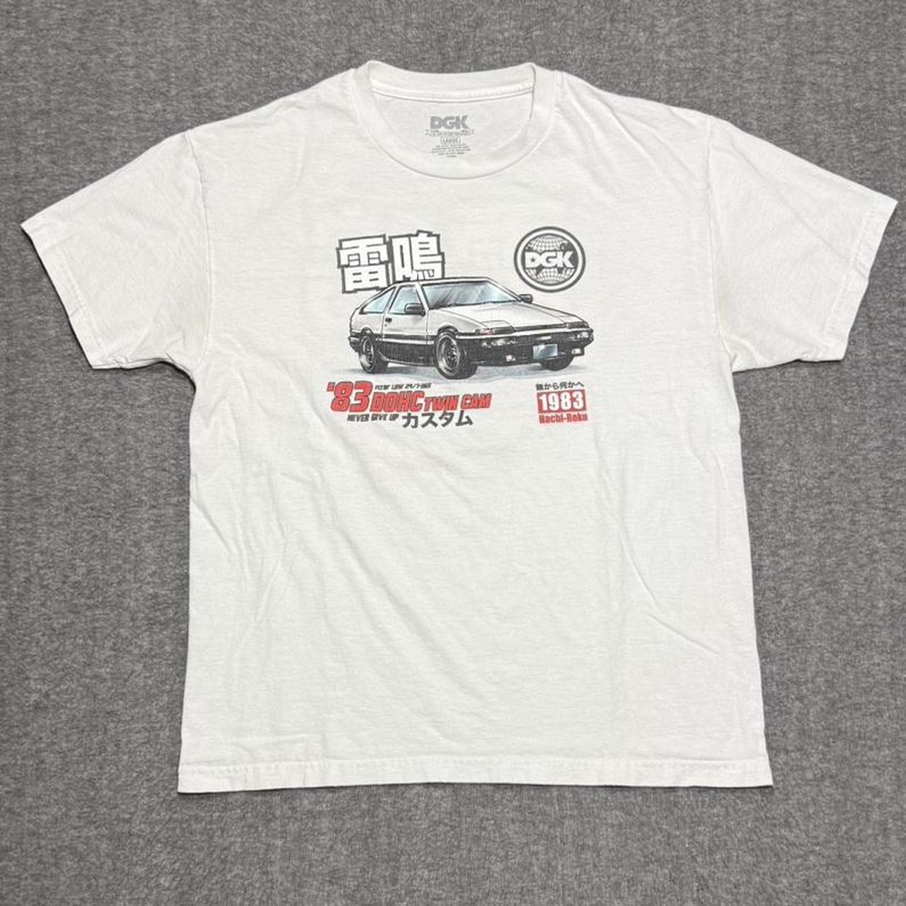 Vintage y2k DGK Car Racing Twin Cam Skateboard... | Depop