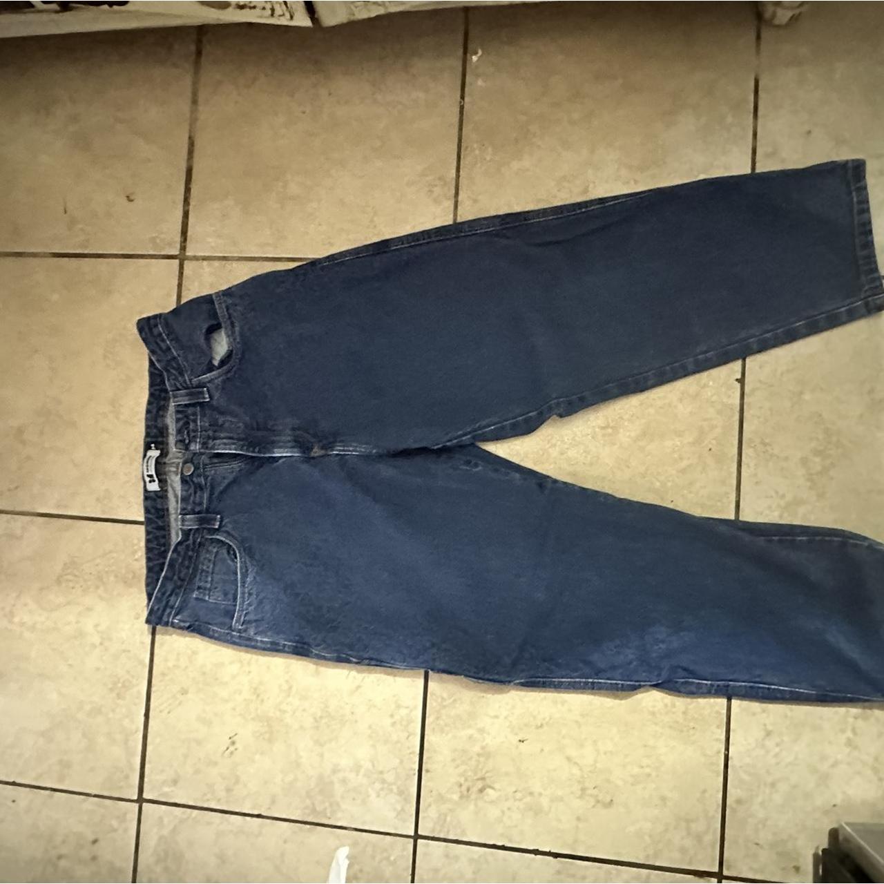 Monet jeans pants size 34 very very baggy #baggy... - Depop