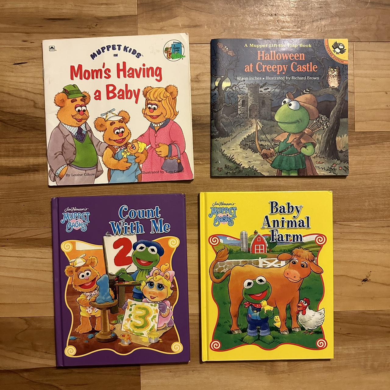 Lot of 4 vintage Muppet Babies books. Moms having a... - Depop