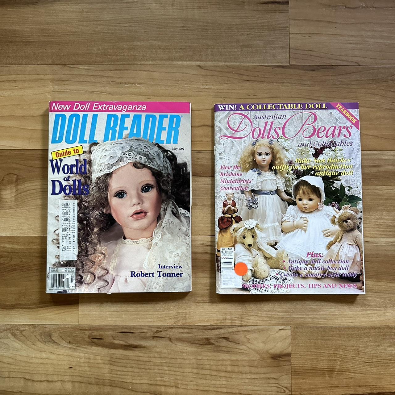 Vintage Doll magazines. Doll Reader from 1992 and... - Depop