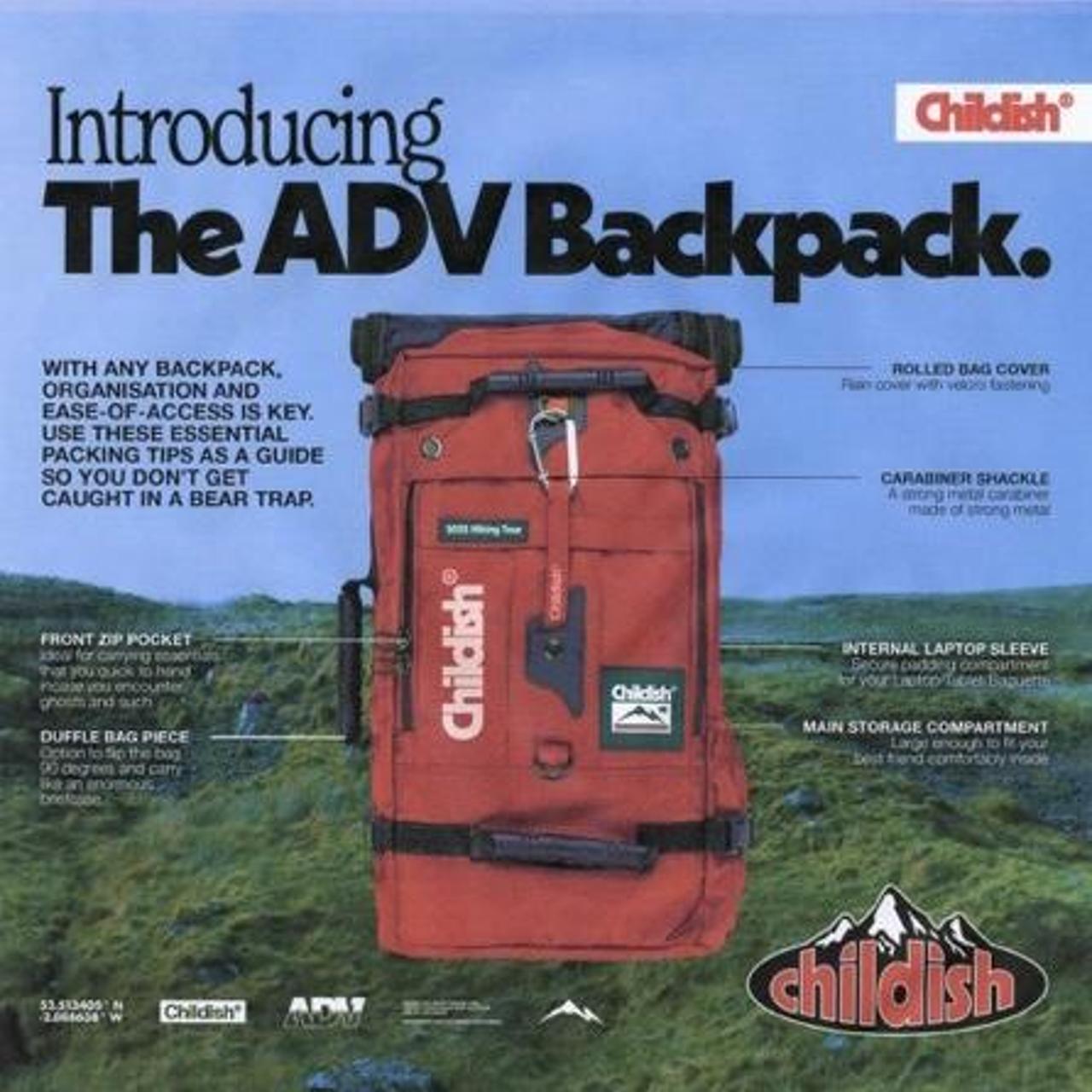 CHILDISH ADVENTURE BACKPACK Selling due to not... - Depop