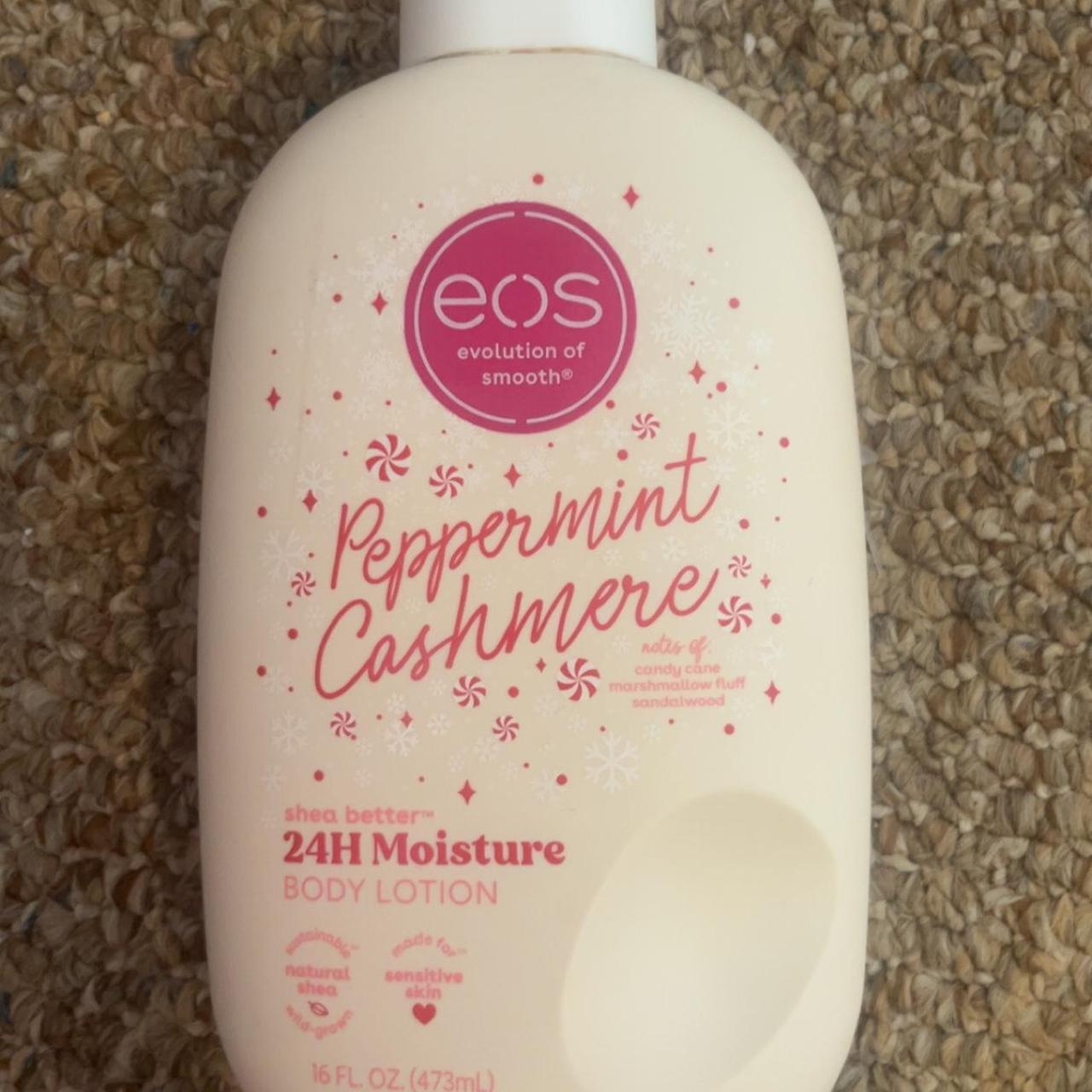 EOS Peppermint Cashmere body lotion *used a few... | Depop