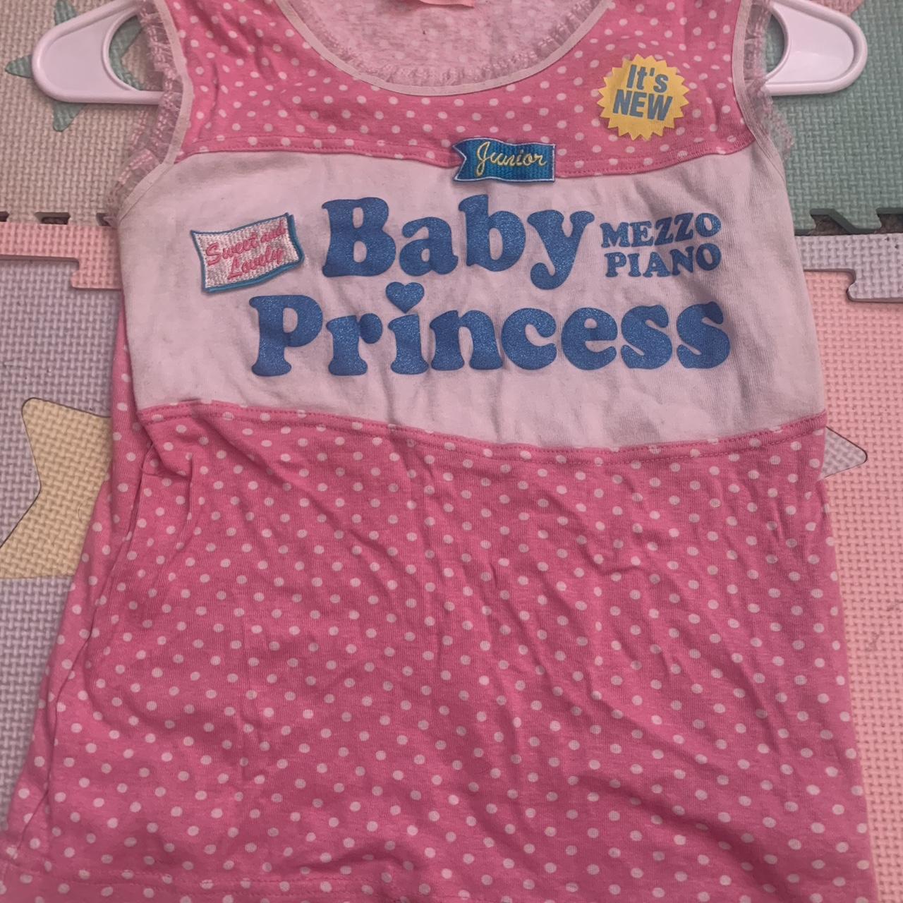 🎀꒱ ↳┊Mezzo piano BABY PRINCESS pink... - Depop