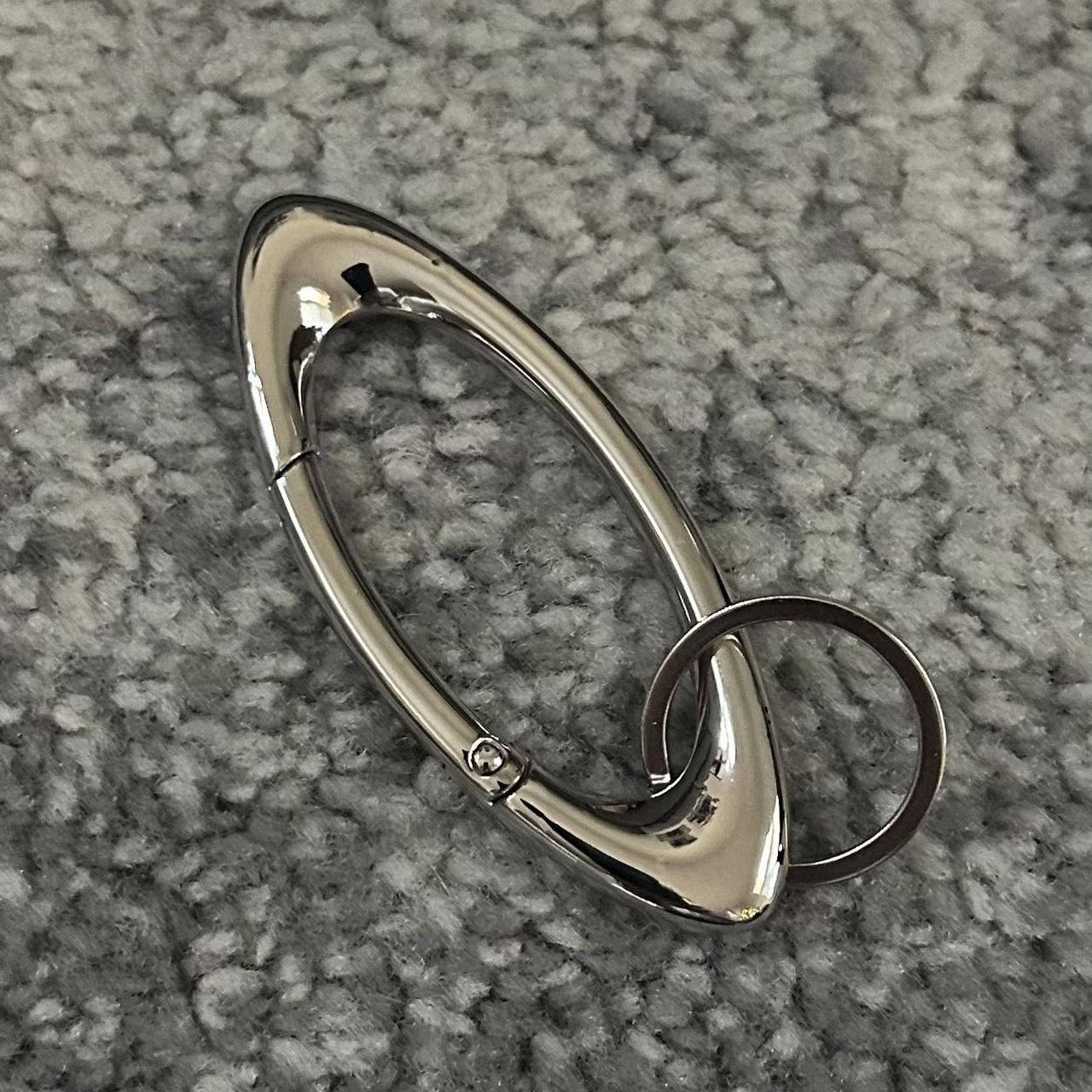 Vintage 2000s Oakley Oval Style Carabiner Keychain... - Depop