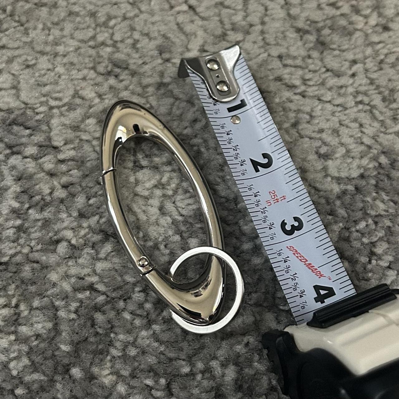 Vintage 2000s Oakley Oval Style Carabiner Keychain... - Depop