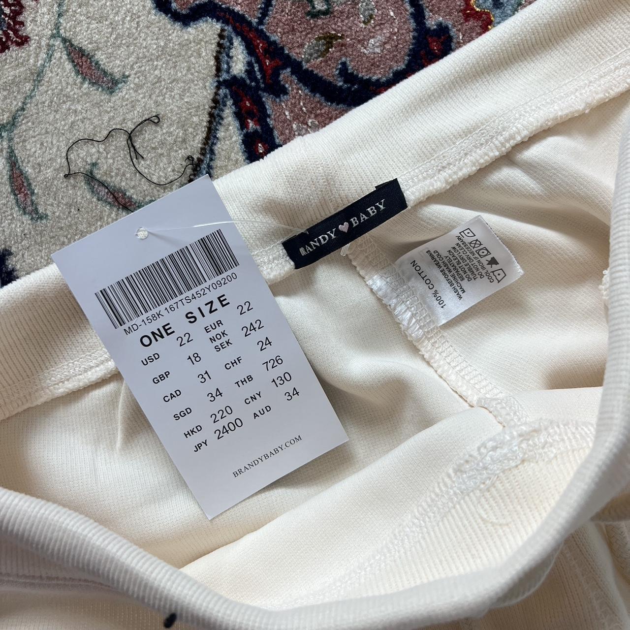 peachy beige brandy look a like sweats never... - Depop