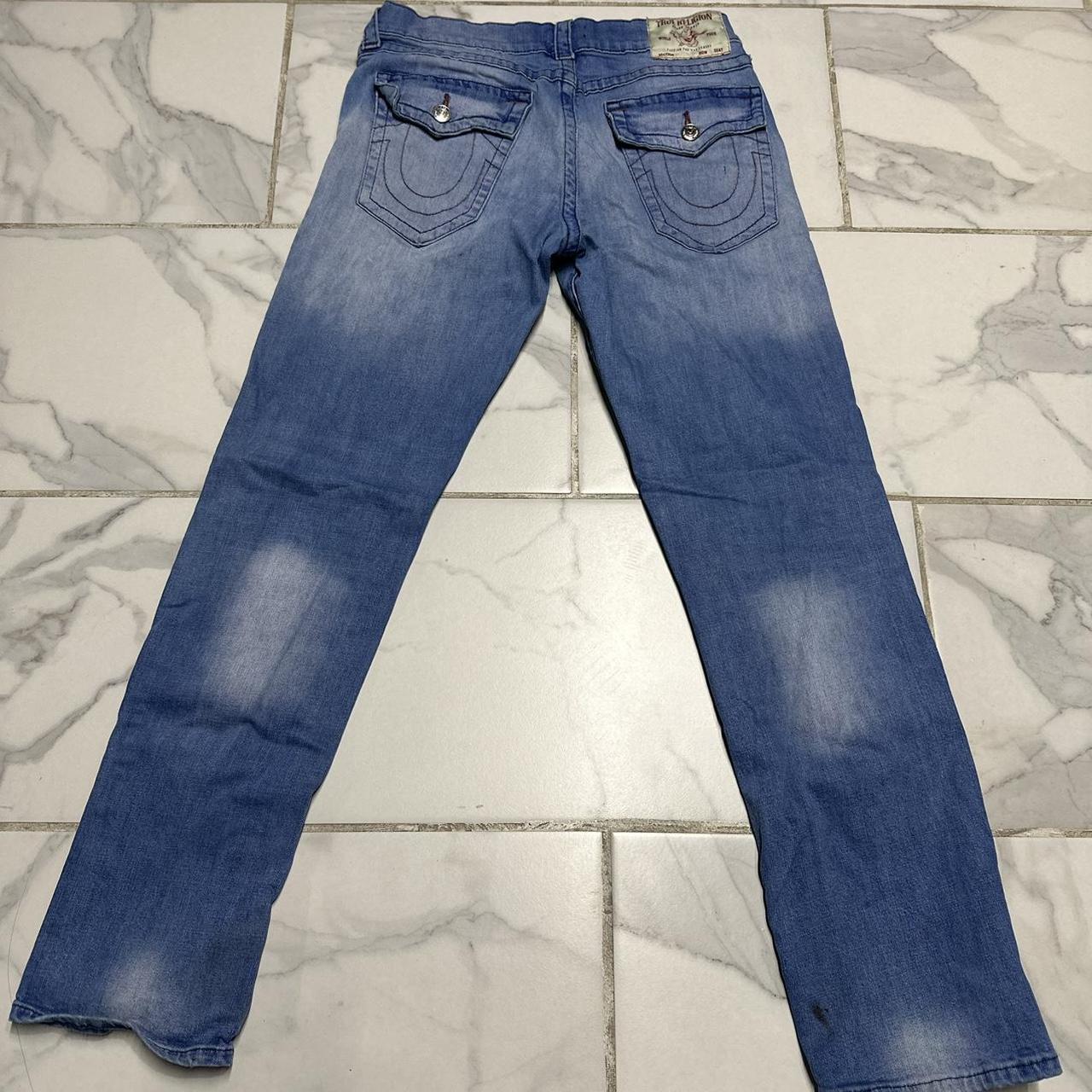 True Religion blue denim jeans #denim Next day... - Depop