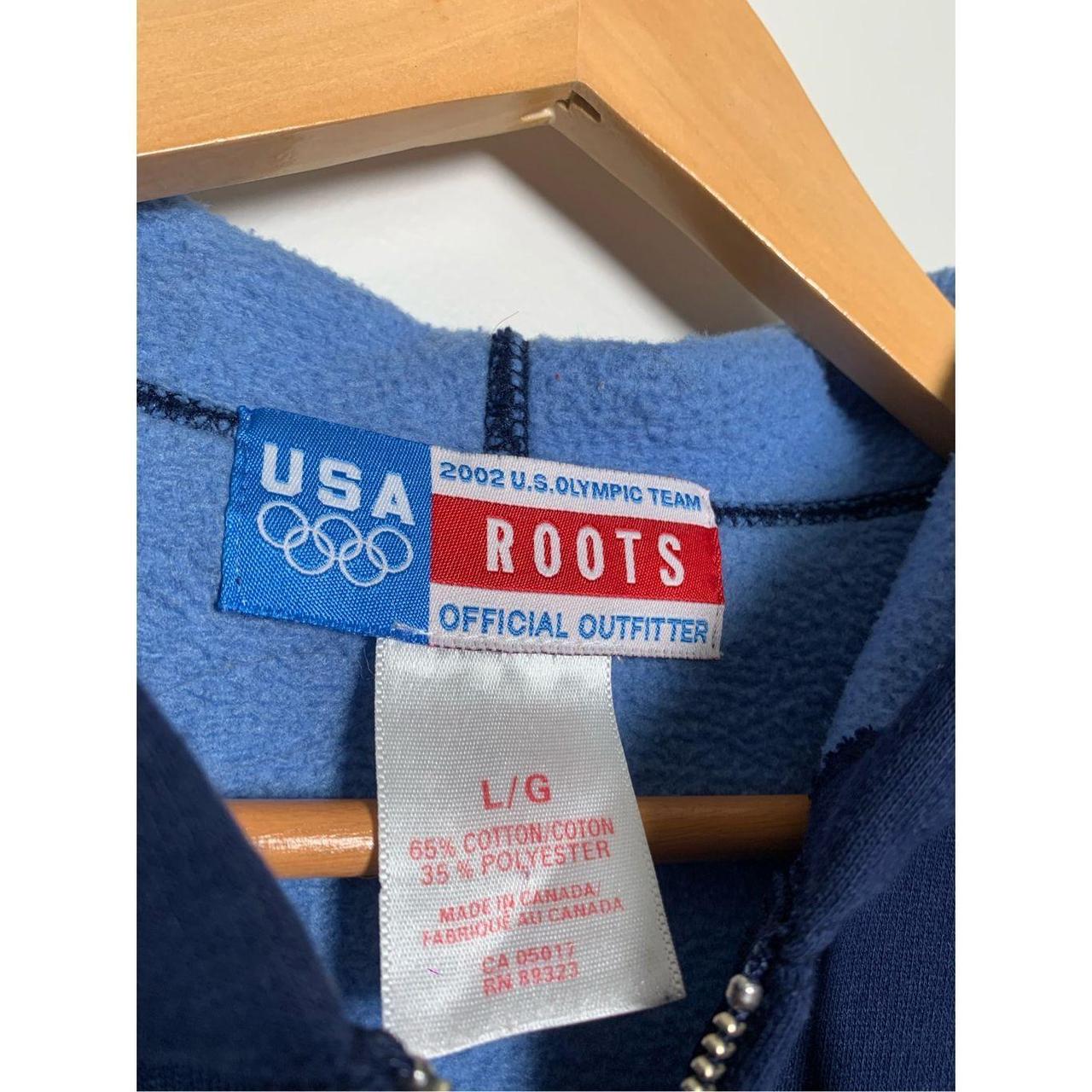 Roots Men's Blue Jacket | Depop