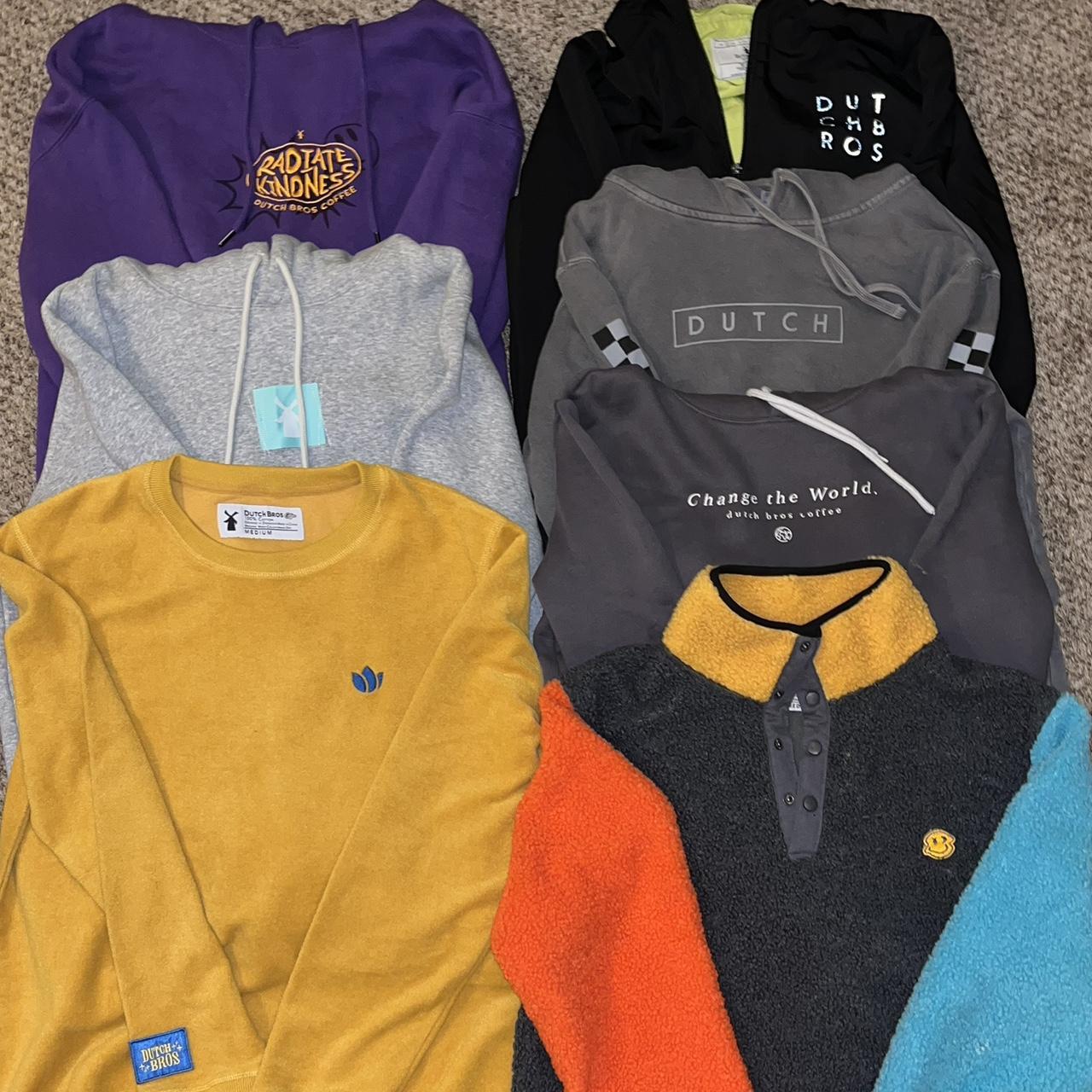 dutch bros employee merch!! some are newer than... - Depop