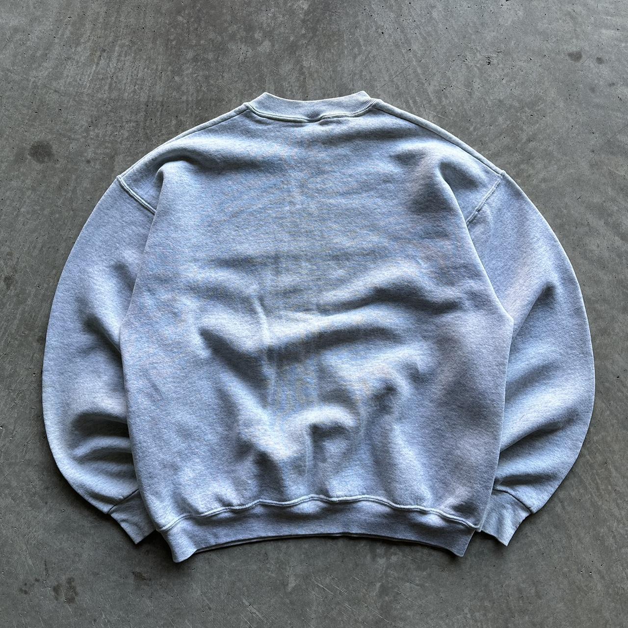 Vintage 90s Lithuania Crewneck Size /... - Depop