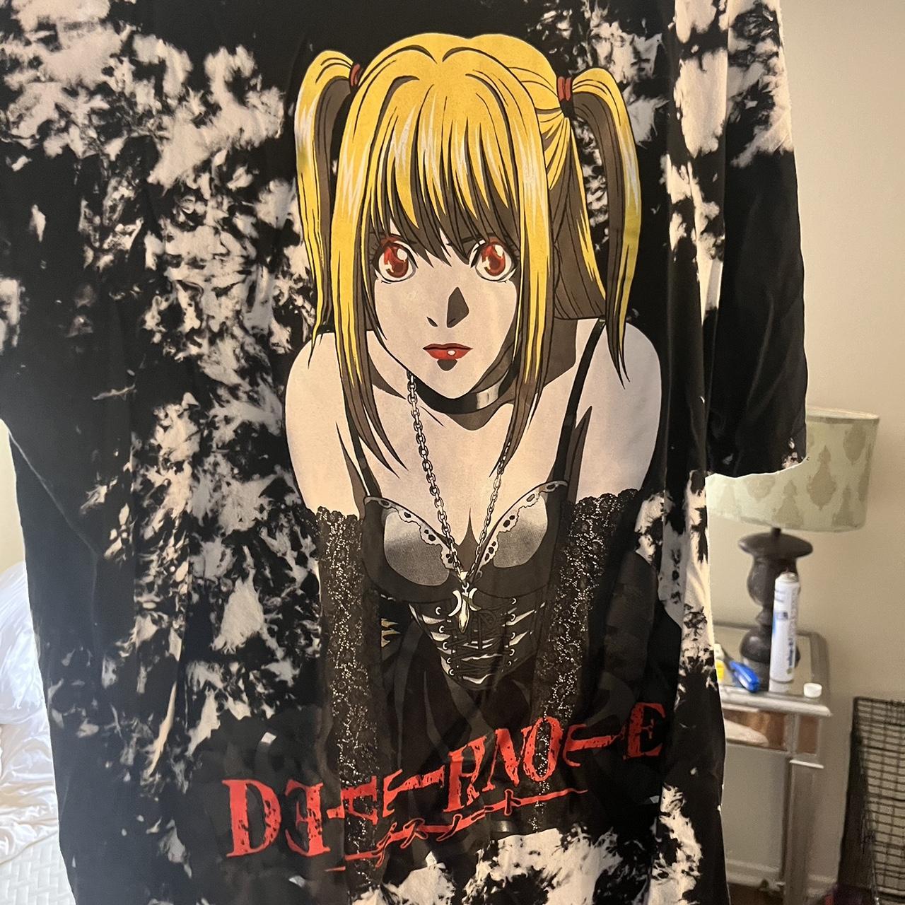 Death note misa misa tie dyed shirt XL - Depop