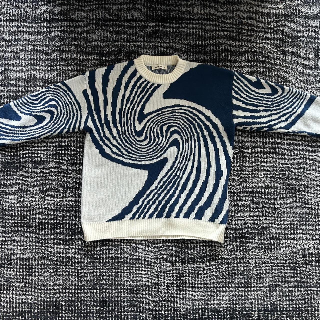 Aelfric Eden “Whirlpool Knit Sweater”. Size small.... - Depop