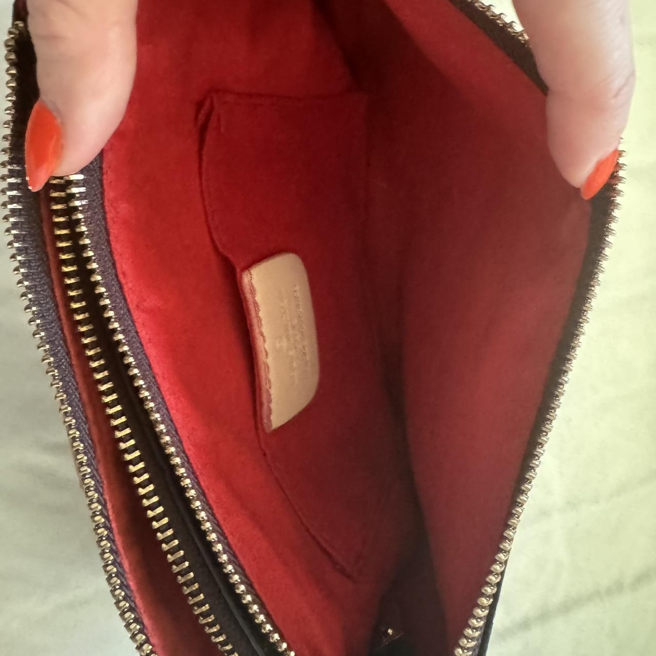 Multi Pochette bag - Red interior - Depop