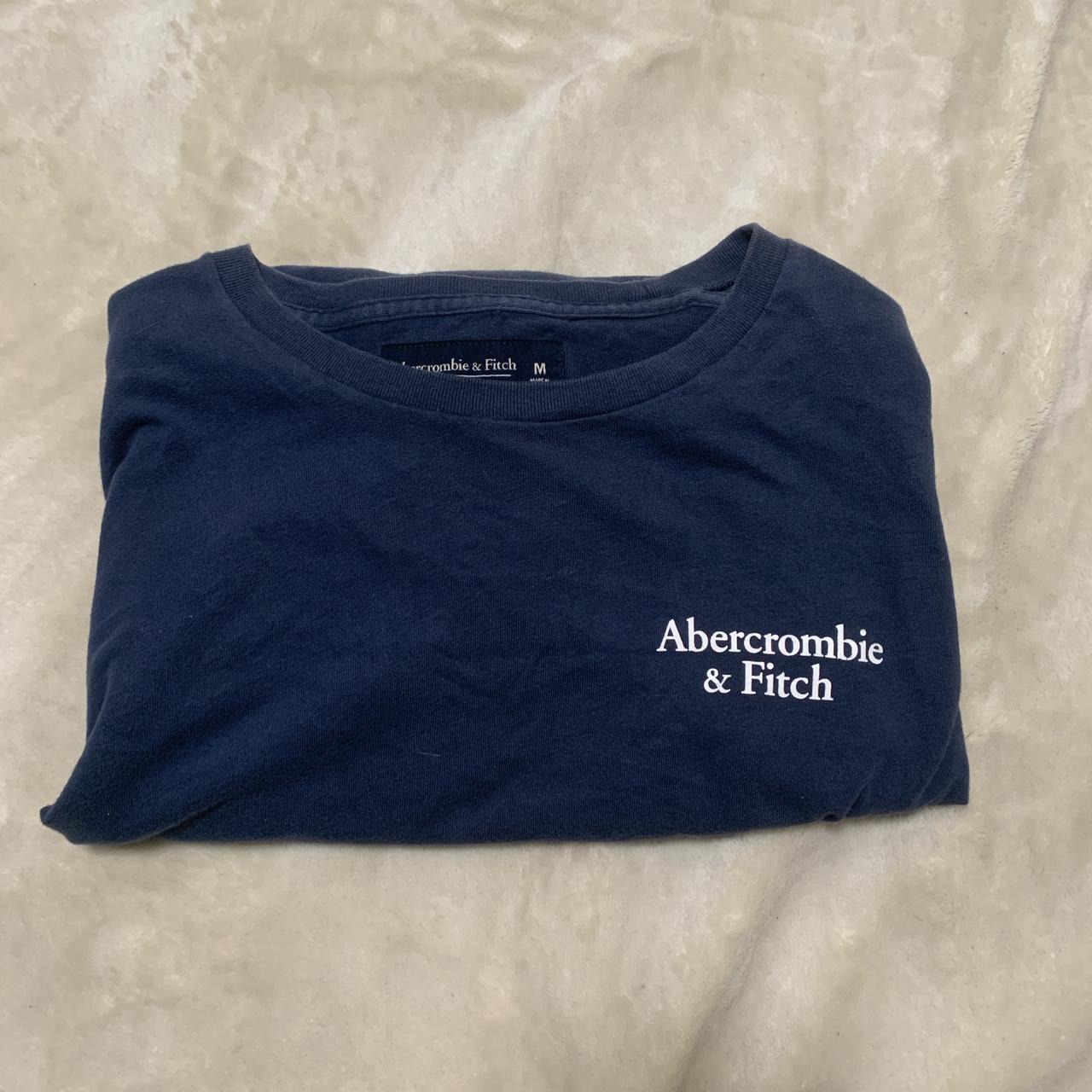 Abercrombie & Fitch Men's Navy Sweatshirt | Depop
