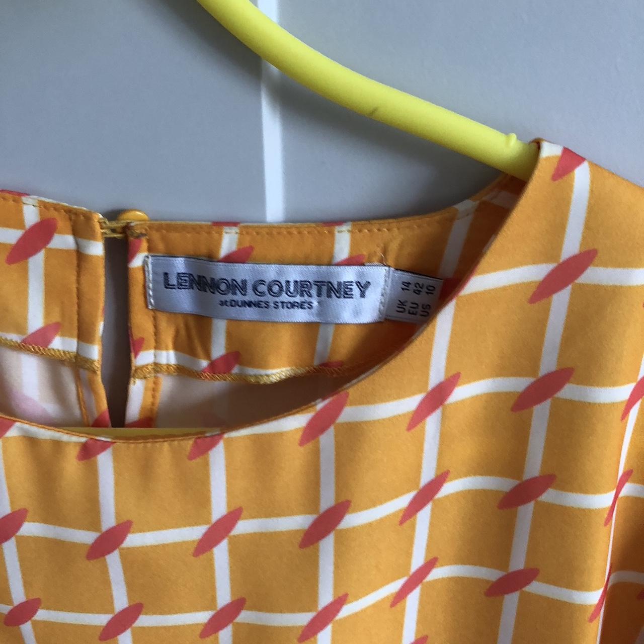 Dunnes Lennon Courtney orange top, size 14... | Depop