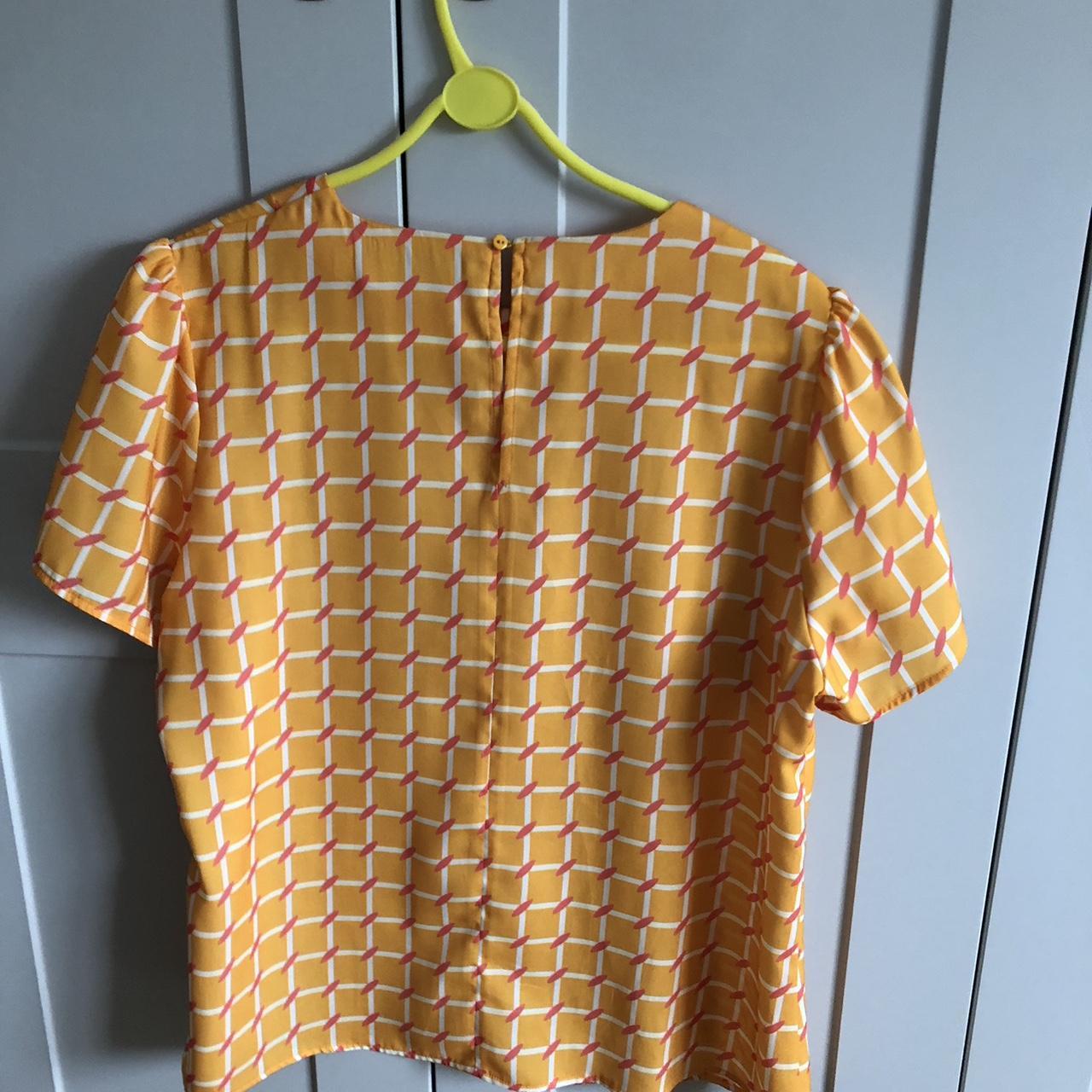 Dunnes Lennon Courtney orange top, size 14... | Depop