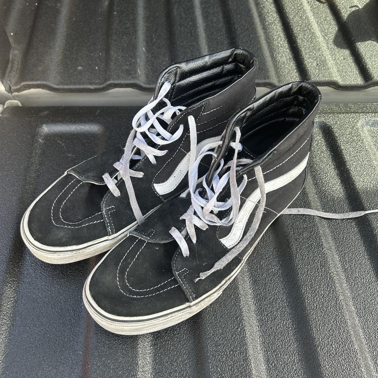 Y2K High Top Vans Size 14 Wear shown in... - Depop