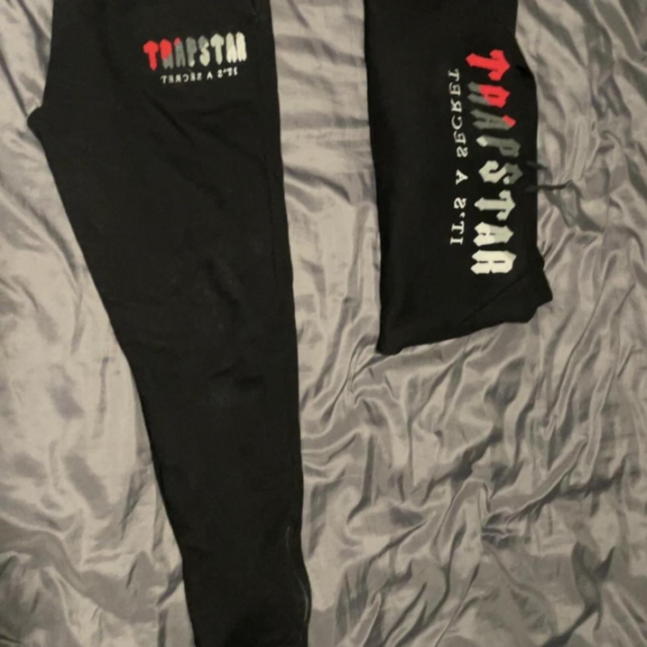 trapstar chenille decoded red, selling all together,... - Depop