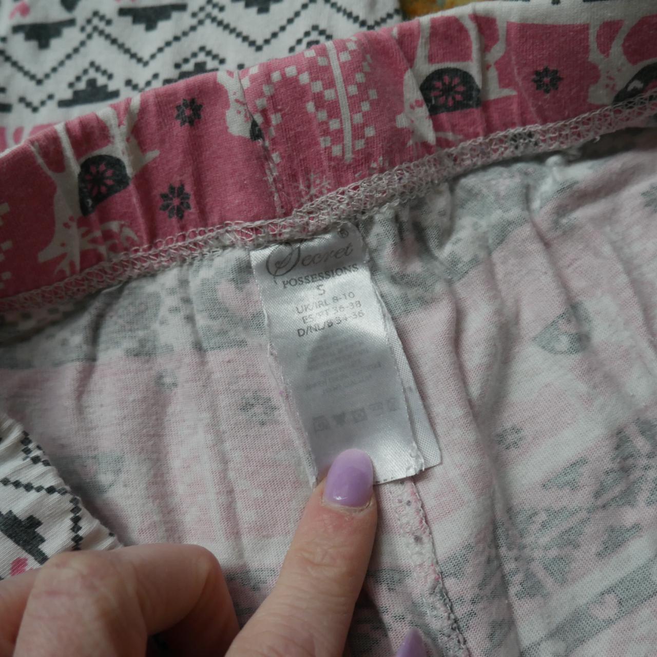 Primark Women's Purple and Pink Pajamas | Depop