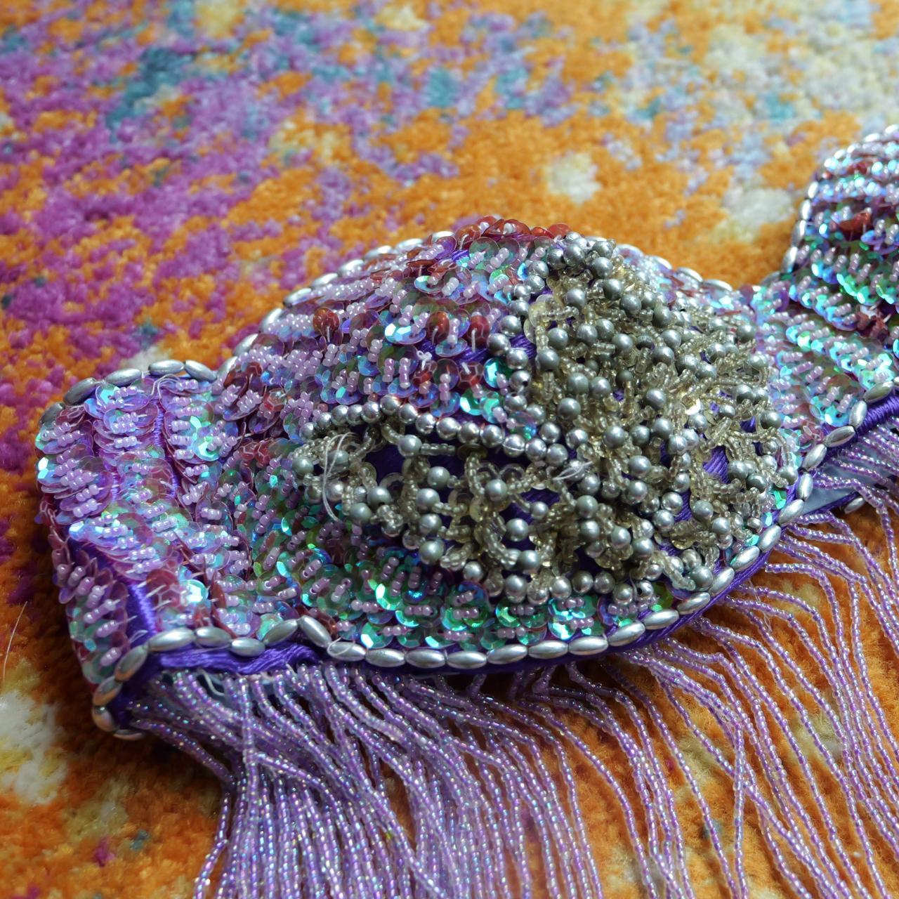 Showgirl/Dancer Bra Vintage item Hook and Eye... - Depop