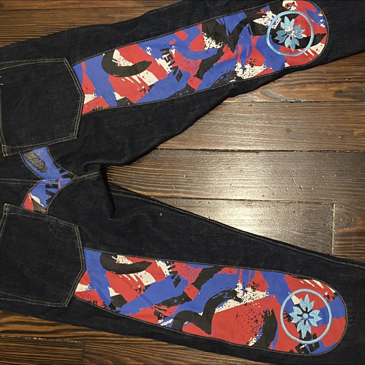 Evisu Men's Trousers | Depop