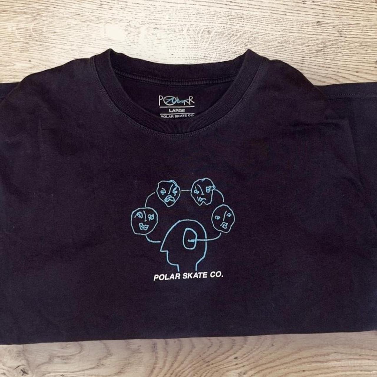 {POLAR SKATE CO} (PURPLE TEE SHIRT) SIZE-... - Depop