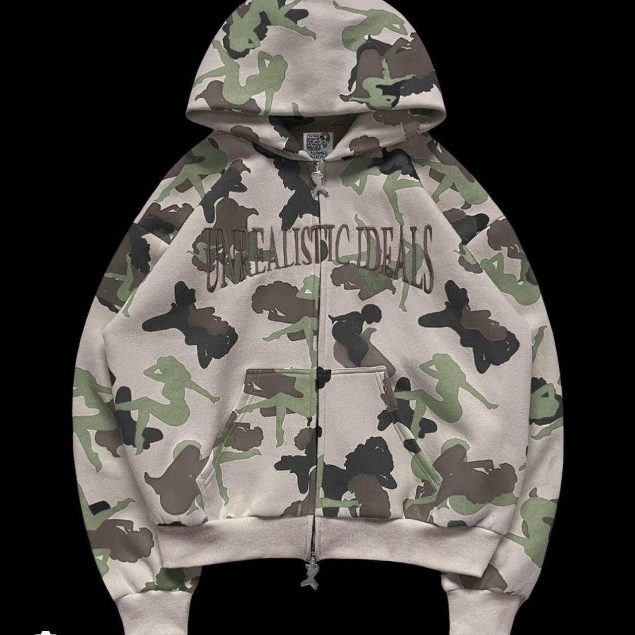 Named Collective Women's Cream and Brown Jacket | Depop