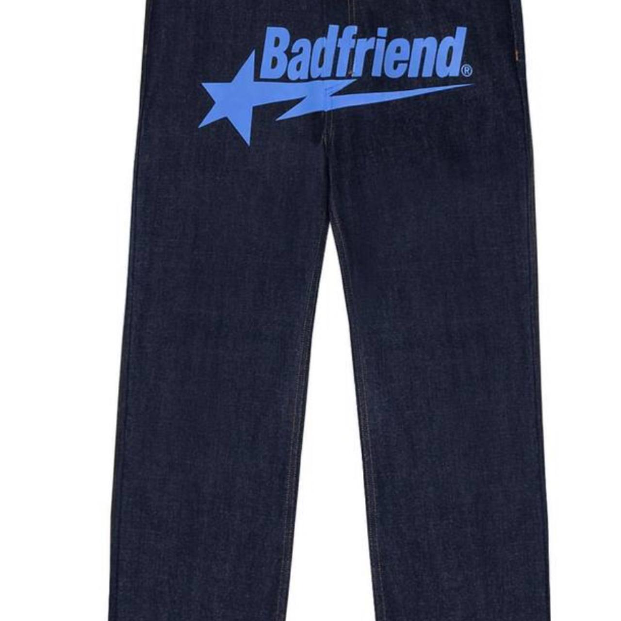 BADFRIEND JEANS - Unwanted Gift - Size 34 by 34 -... - Depop