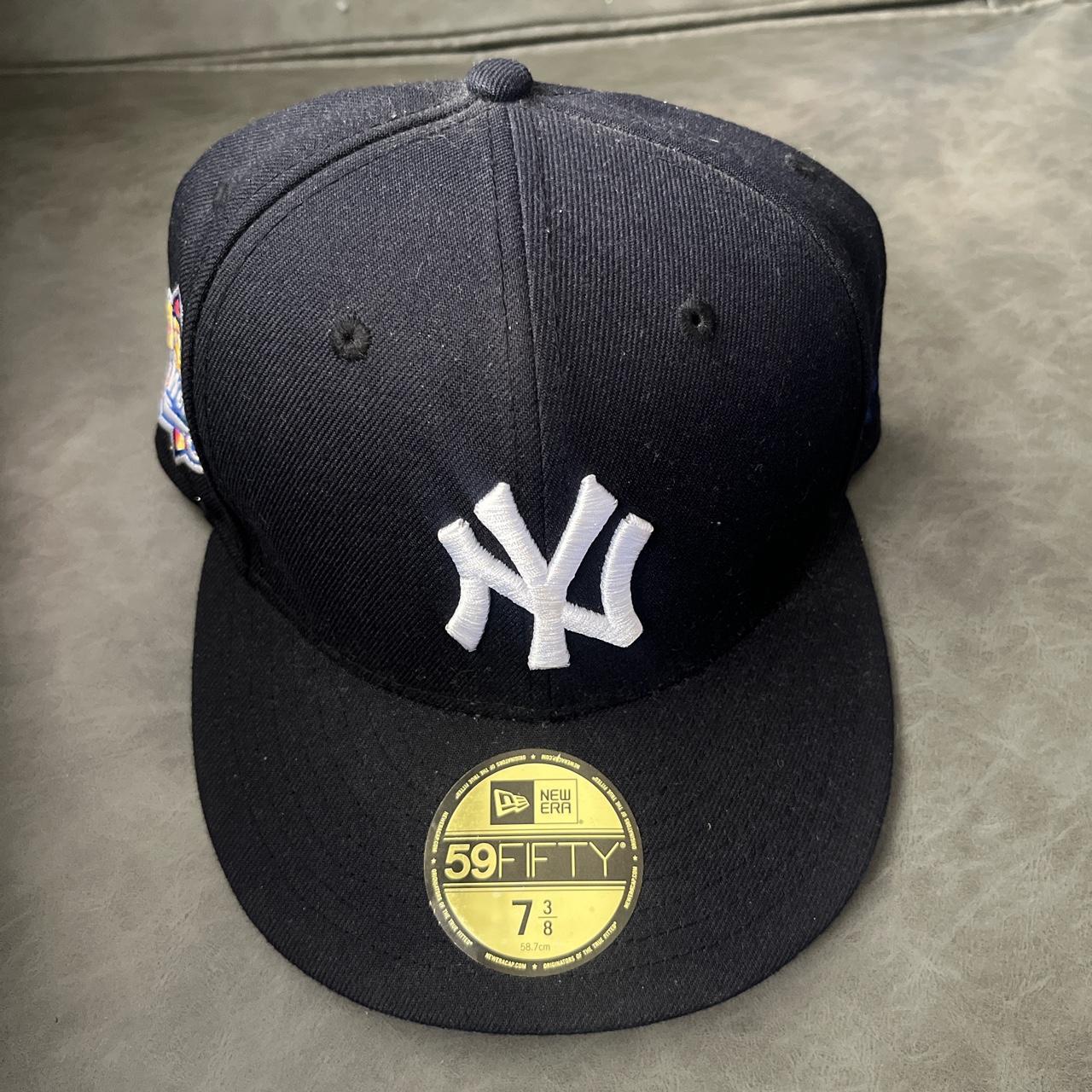 1999 World Series Yankee Red Bottom Cap - Depop