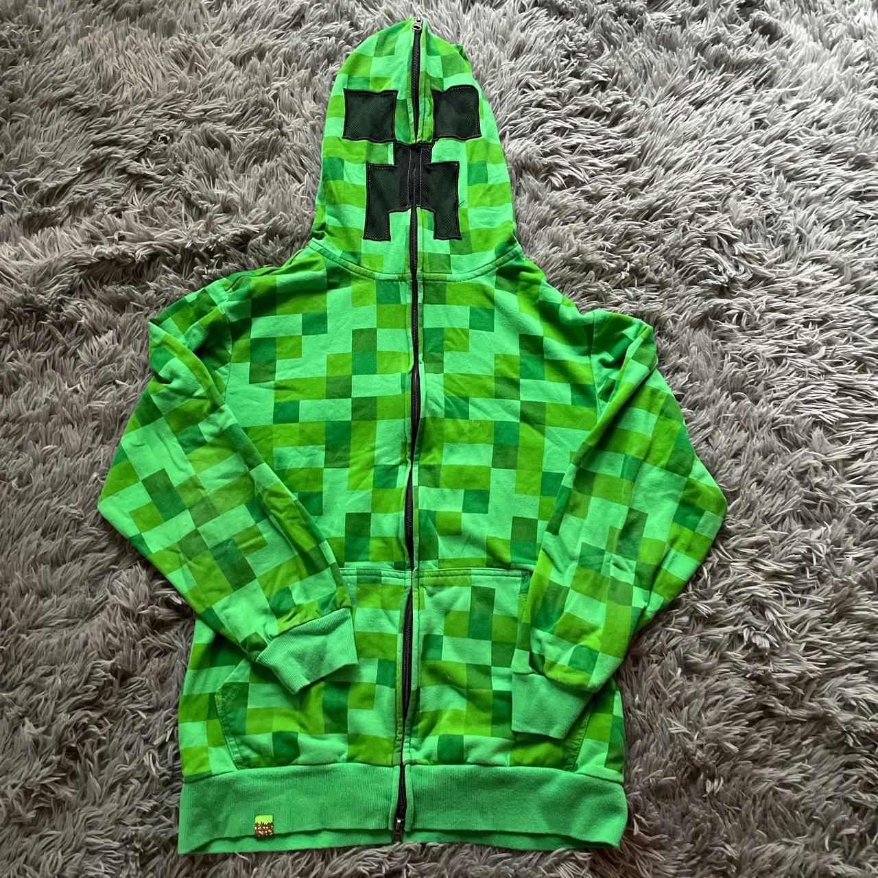 minecraft creeper hoodie😝 - Depop