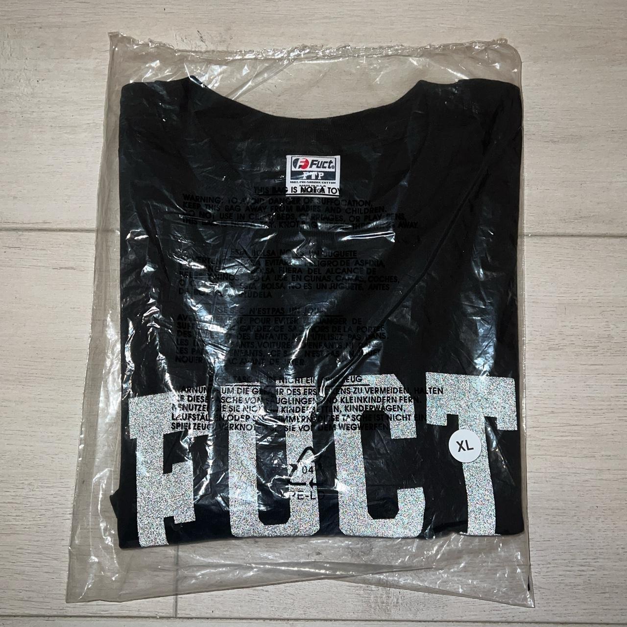 FTP x Fuct 3M Black Academy Tee (X-Large) Never... - Depop