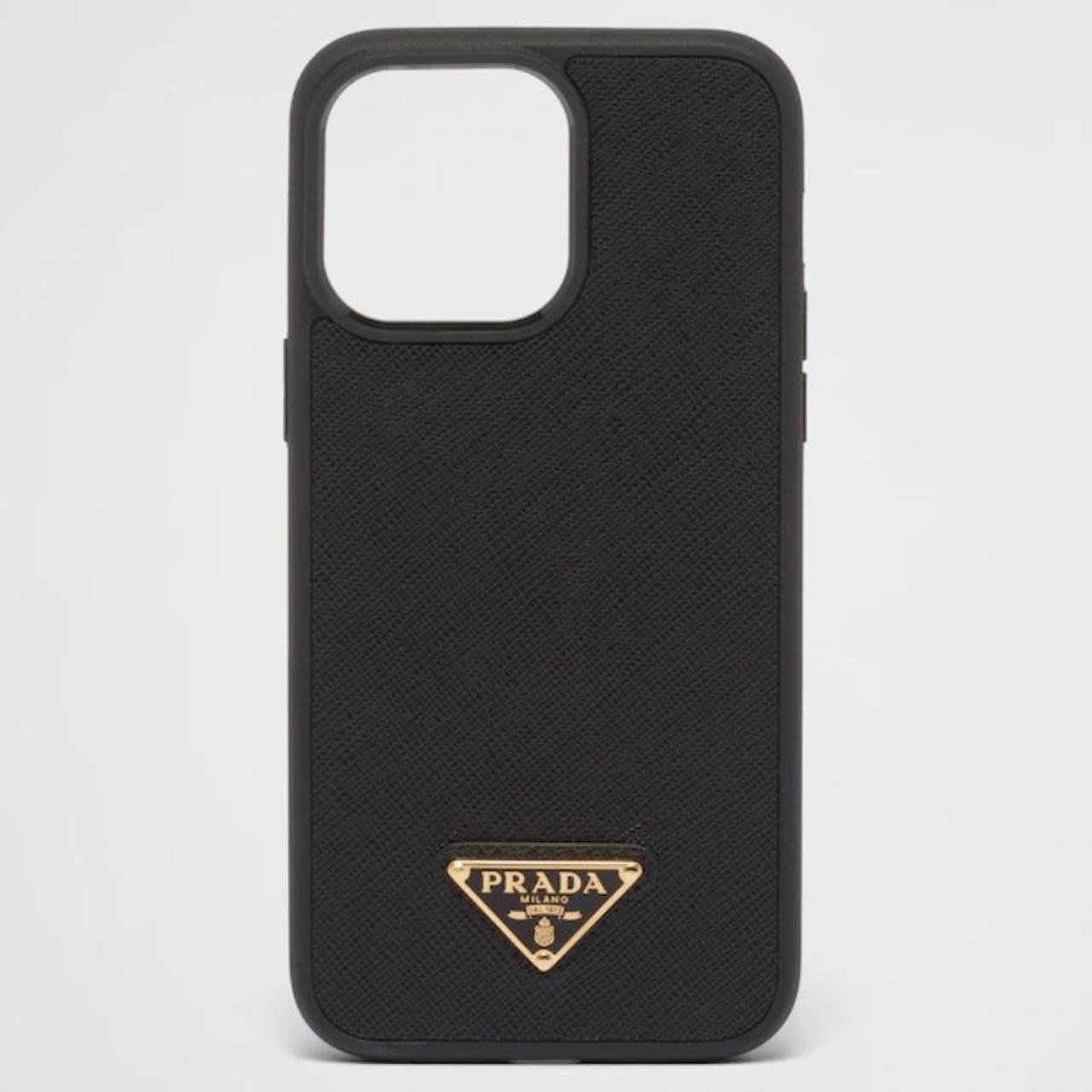 Prada iPhone 12/12 Pro logo case Worn, no noticeable... - Depop