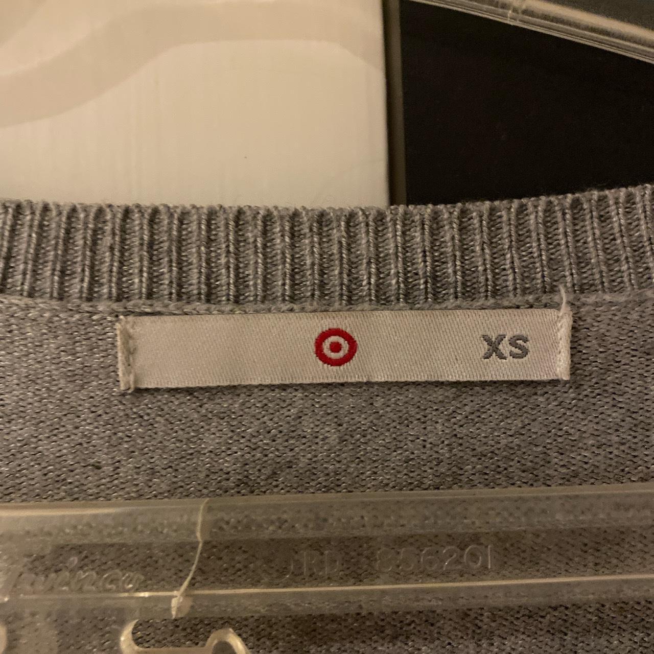 Vintage target grey cardigan Fits xs - m - Depop