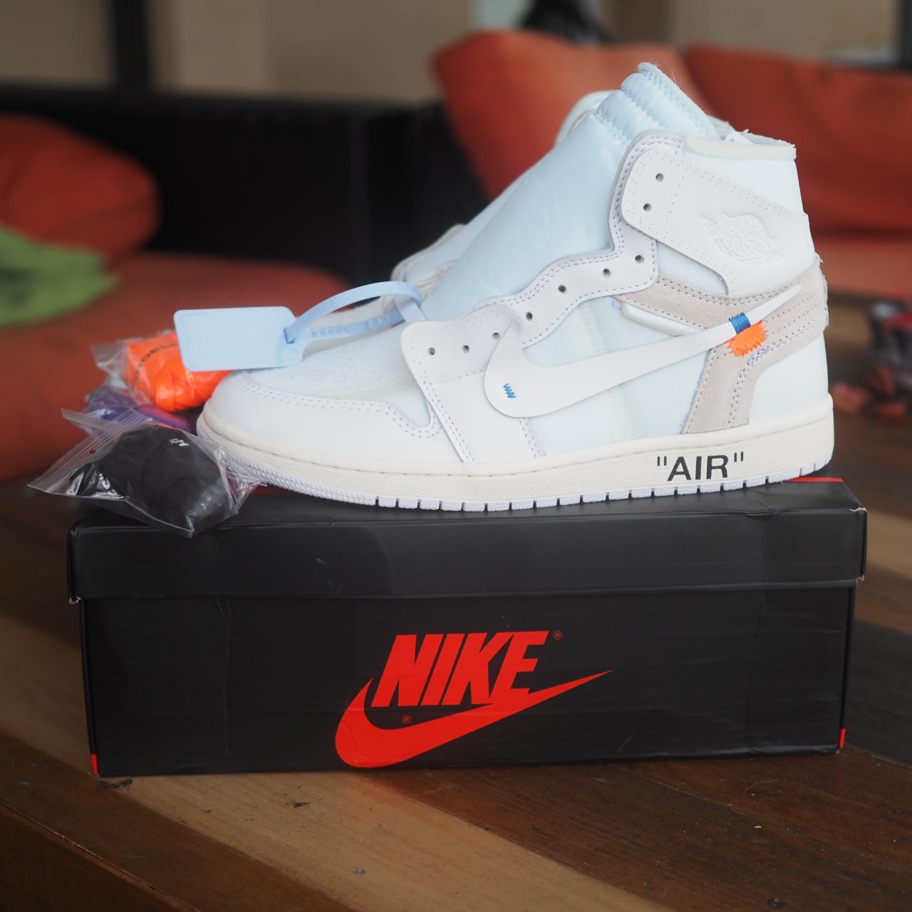 Jordan 1 Retro High Off White Euro - Depop