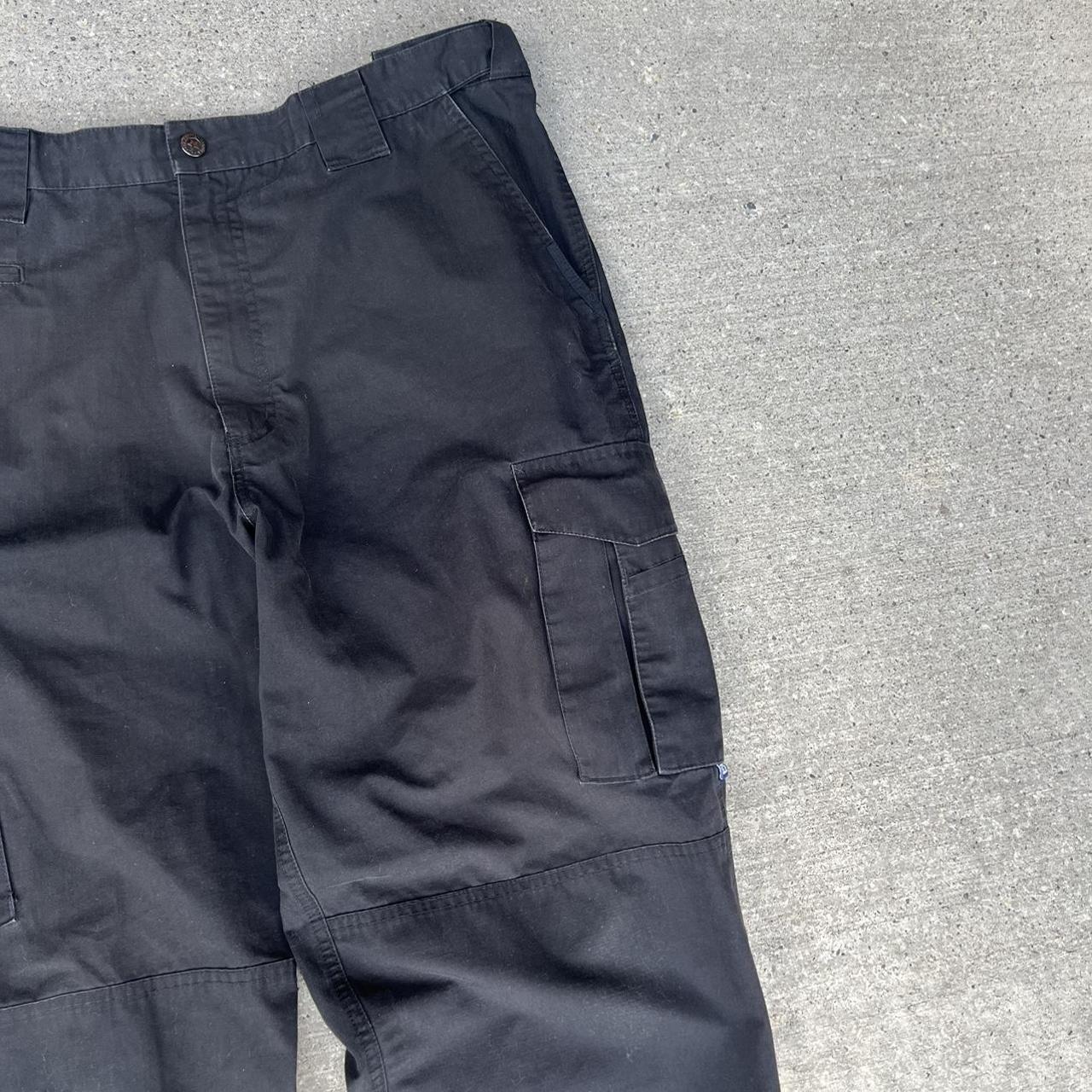 Propper Men's Black and White Trousers | Depop