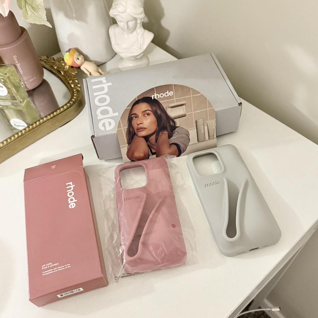 salty tan rhode phone case 🤍⭐️ • iPhone 14 pro • Like... - Depop