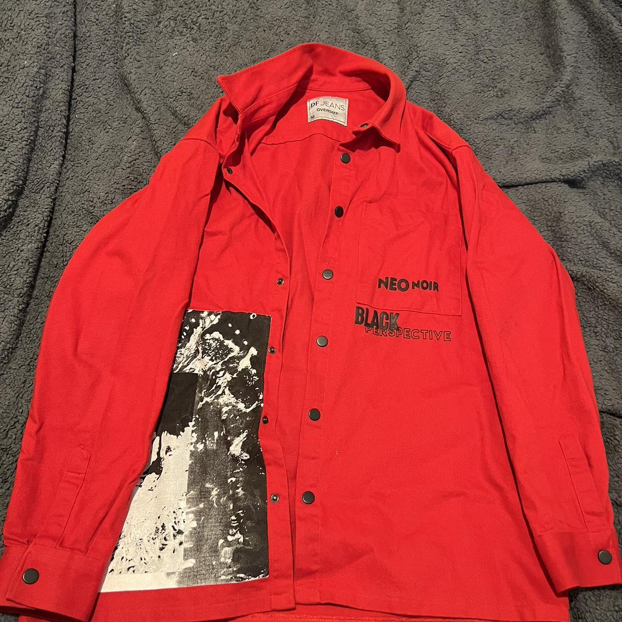 Df jeans oversized shirt worn few times Cool bright... - Depop