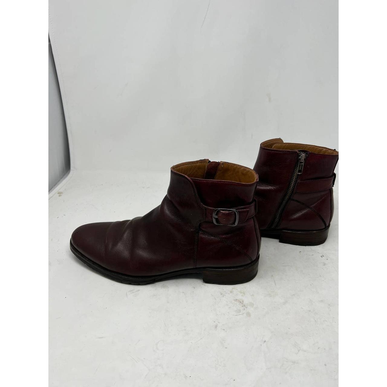 Johnston and Murphy Leather Ankle Boots Mens... - Depop