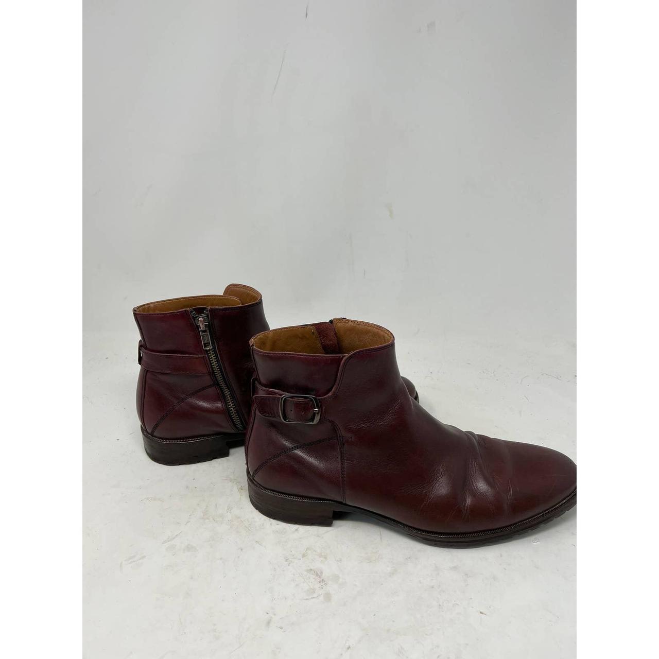 Johnston and Murphy Leather Ankle Boots Mens... - Depop