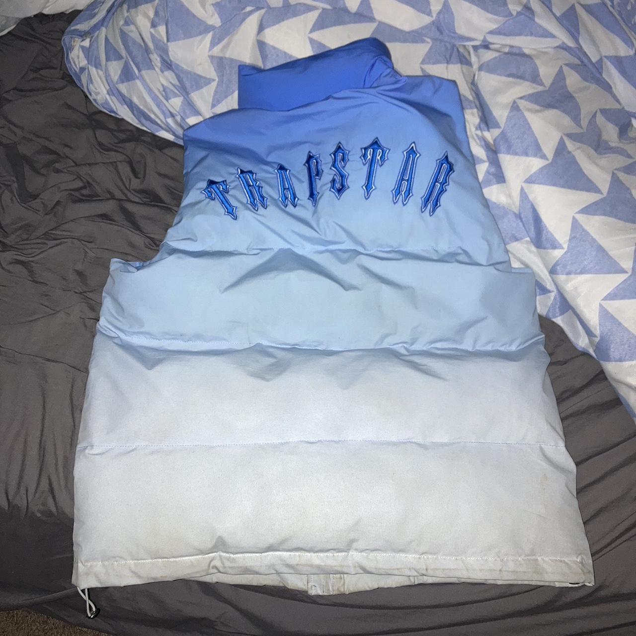 Xl would fit large trapstar ice blue gradient... - Depop