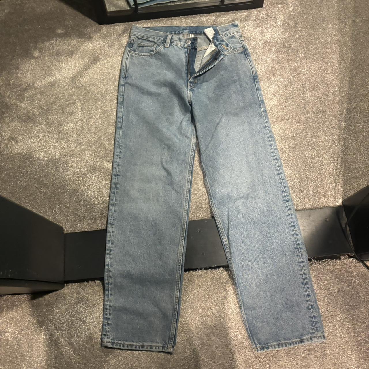 Weekday galaxy jeans - loose straight leg jeans... - Depop