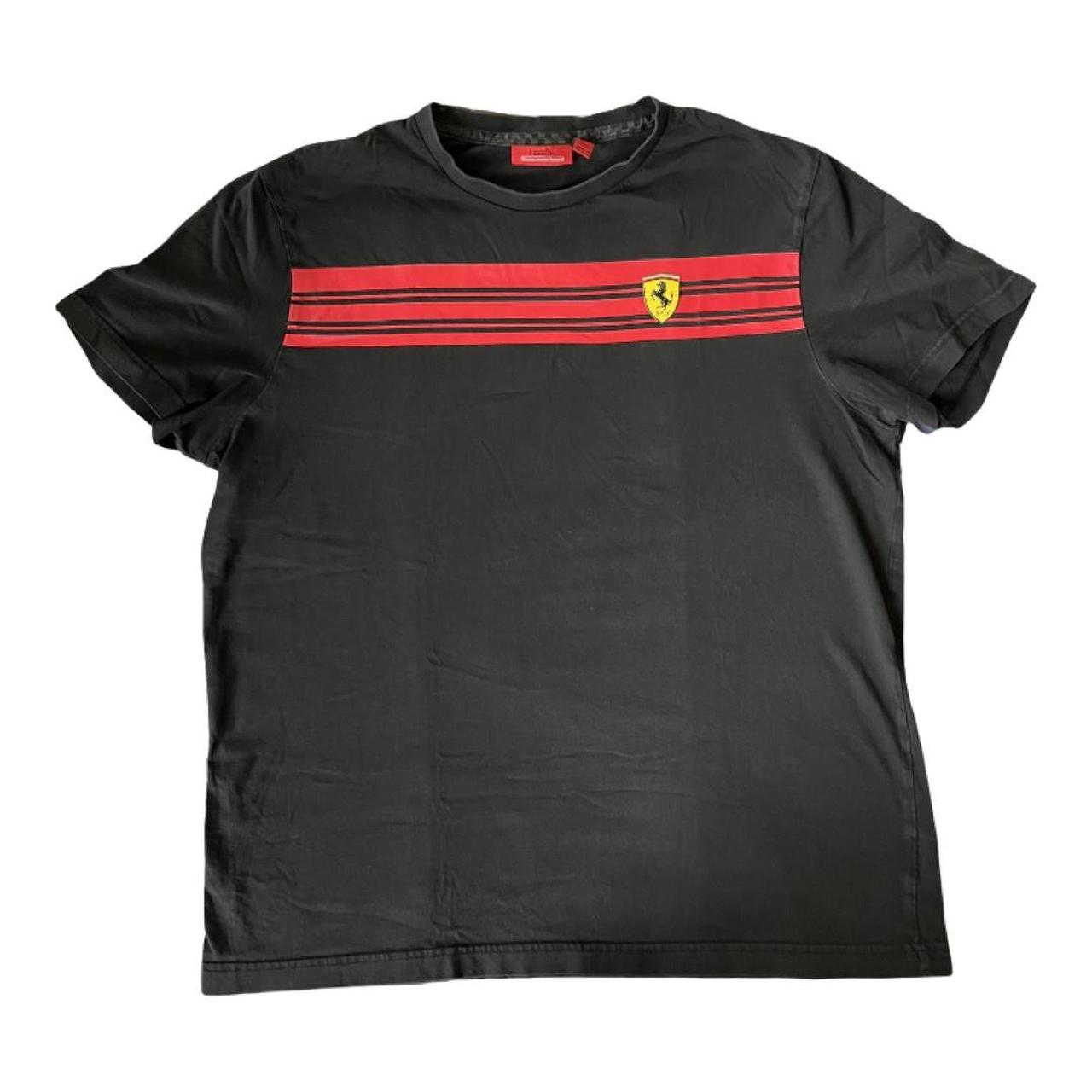 Awesome Authentic FERRARI Tee || Size XL || Fits... - Depop