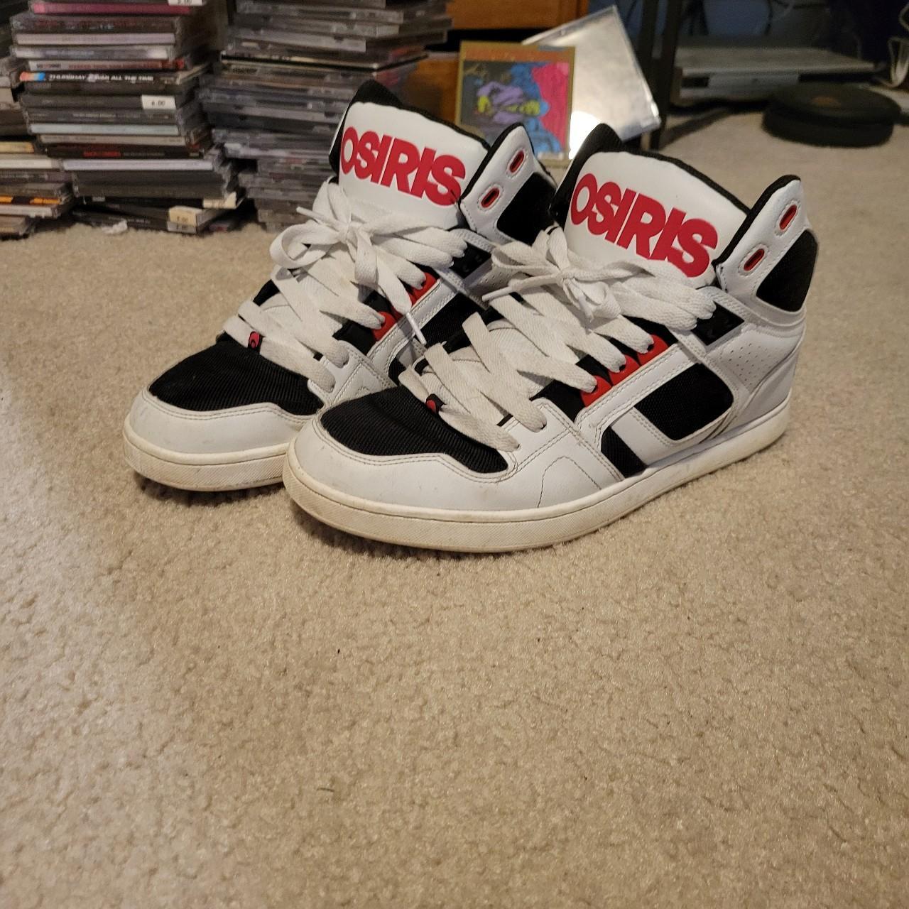 osiris emo nyc83 skater chunky shoes size... - Depop