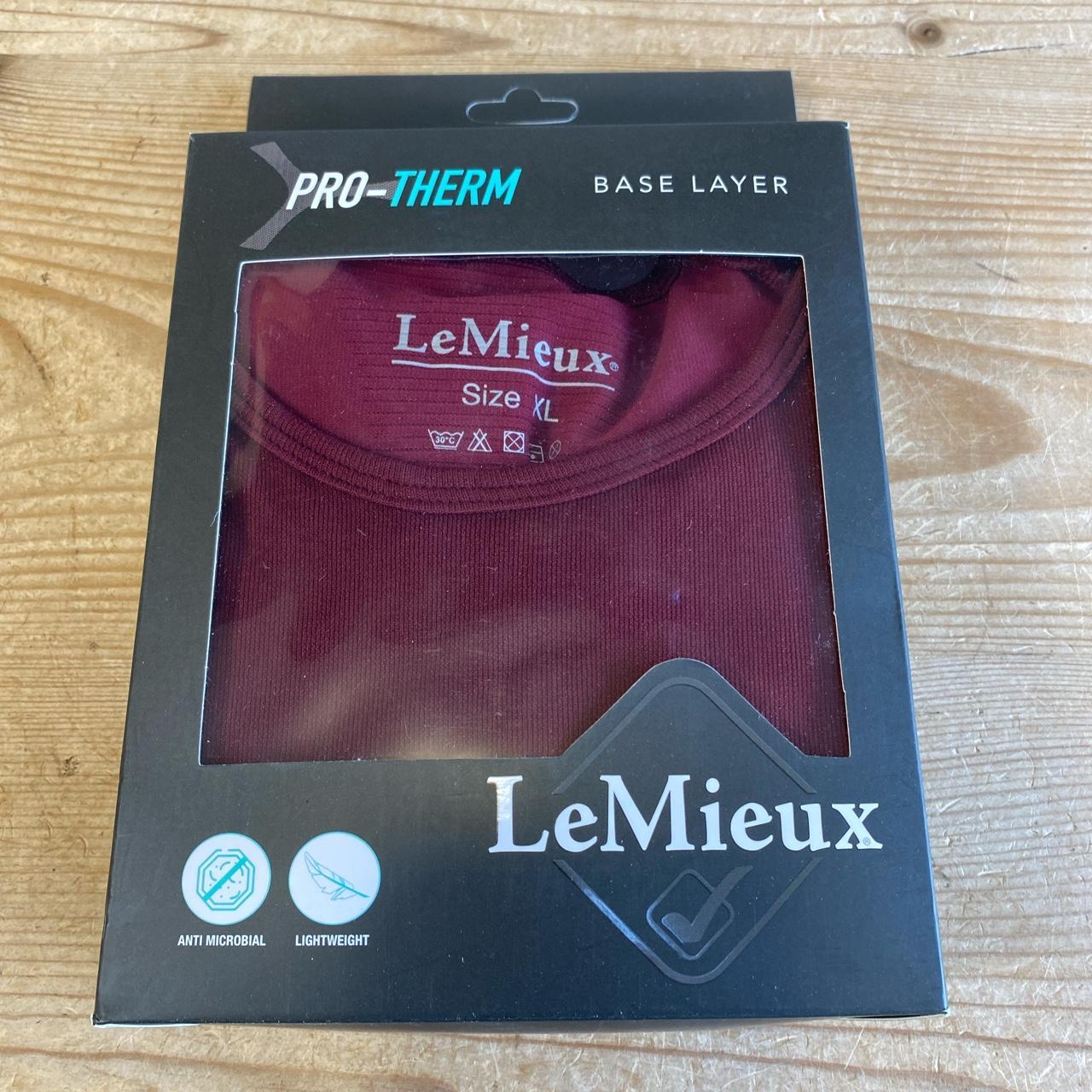 LeMieux Pro Therm Base Layer Rioja X-Large Brand... - Depop