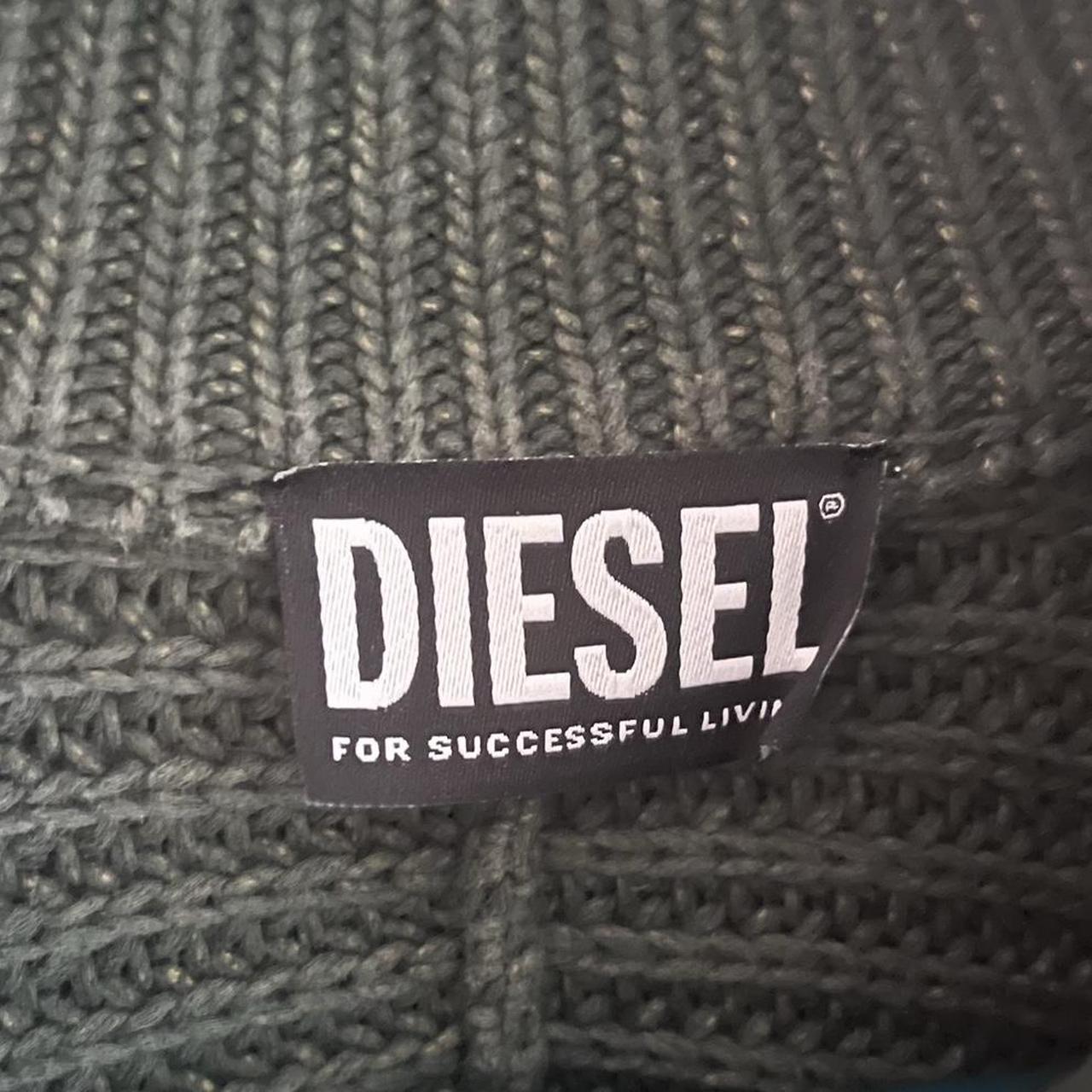 Diesel, grey zipped jumper. Brand new. #diesel... - Depop